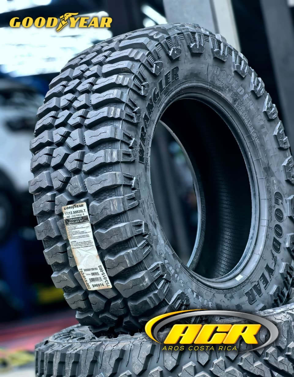 37x12.50R20 Goodyear Wrangler Boulder MT – Aros Costa Rica